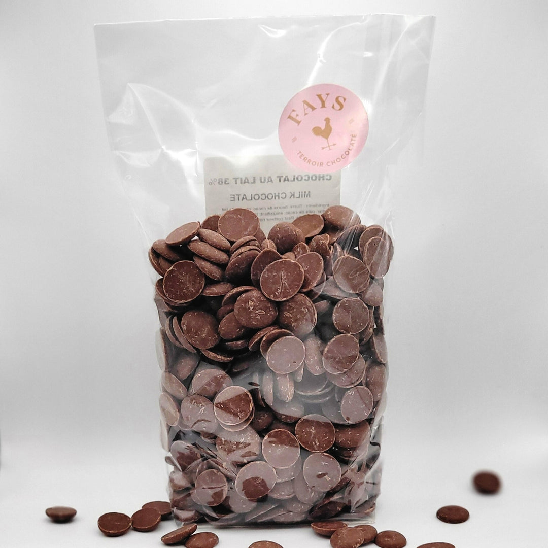 Pastilles de chocolat – FAYS, terroir chocolaté